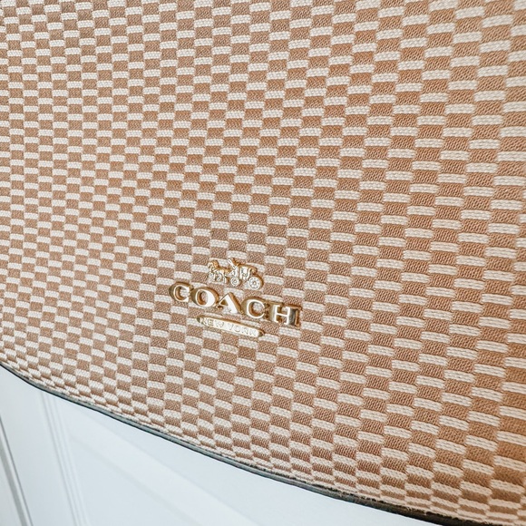 Coach | Bags | Coach Checkered Crossbody Purse | Poshmark